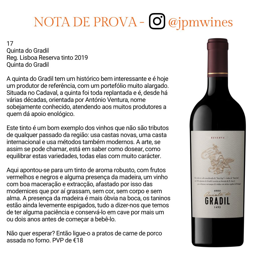 Quinta do Gradil – João Paulo Martins Wines